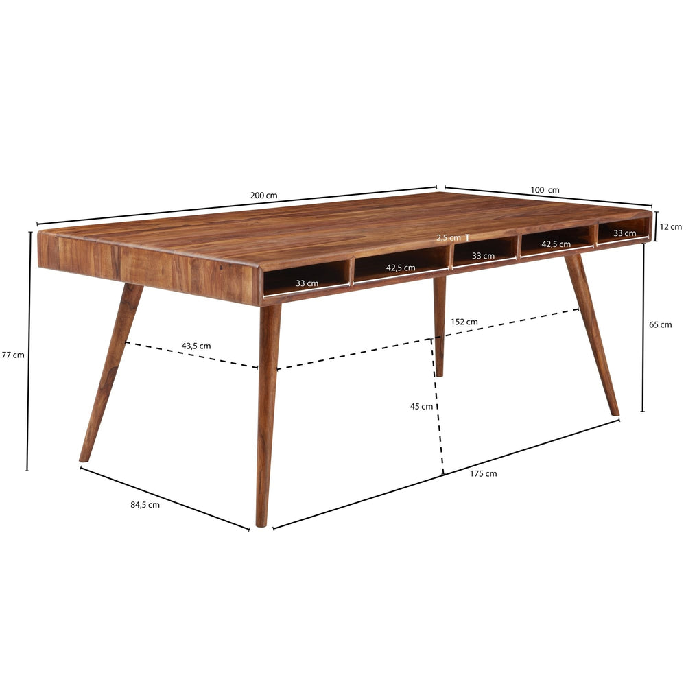 Solid Wood Sheesham Dining table come Office Table
